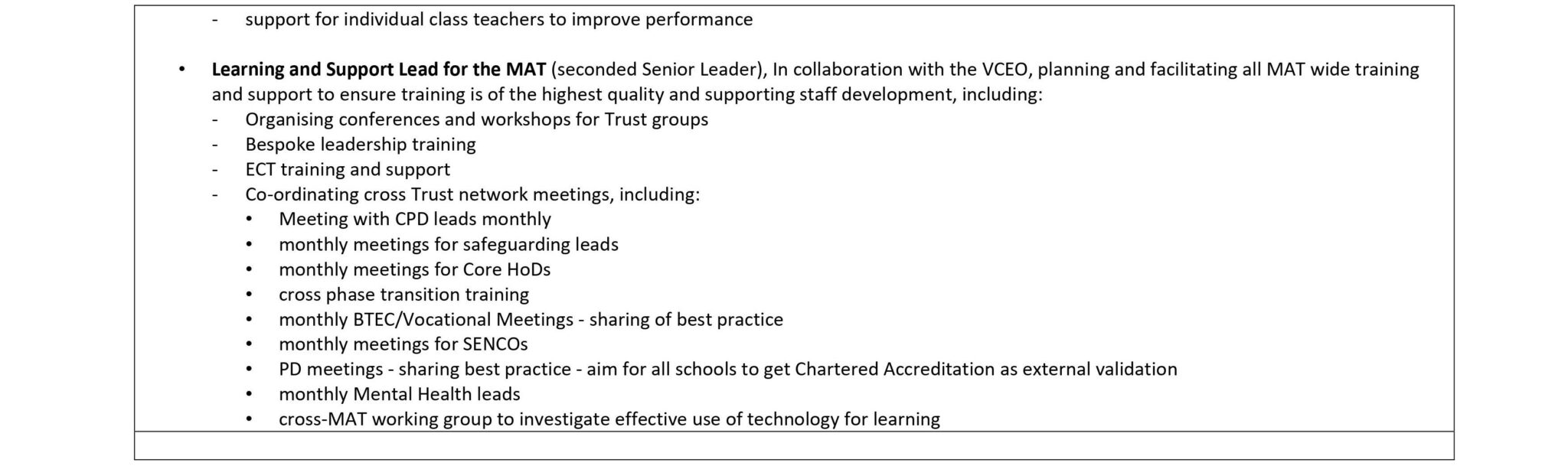GMAT Academy Improvement Strategy - Generations Educational Trust